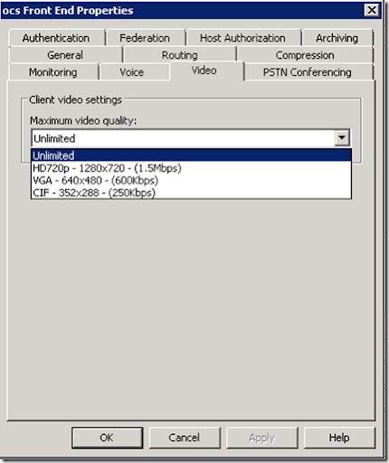 The secret to VGA and HD Video in OCS 2007 R2 | Microsoft UC Made Easy